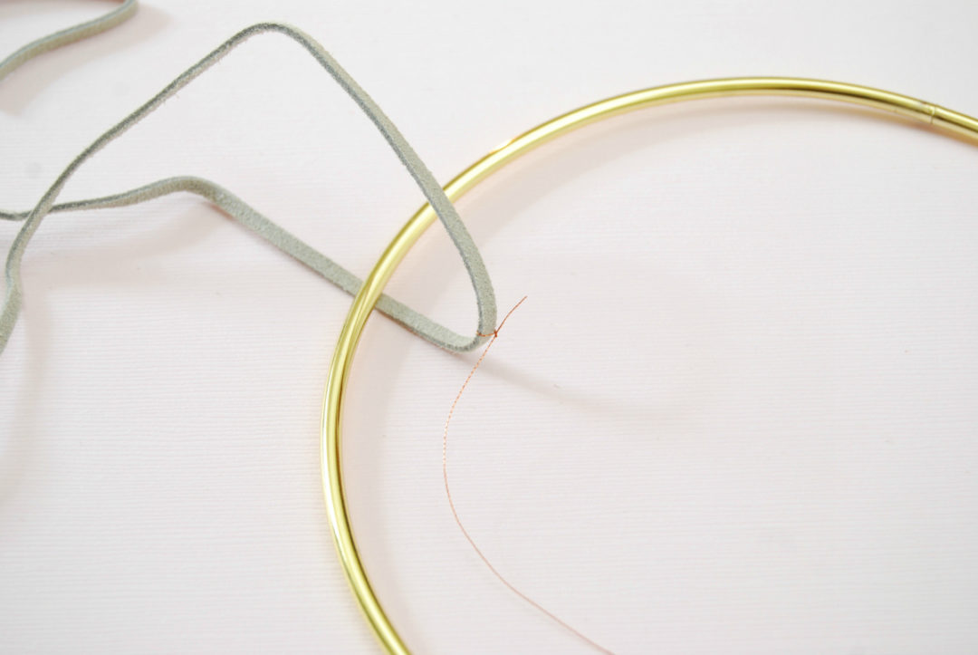 DIY:Brass Ring OrnamentWith Shape Prints - Parabo Press