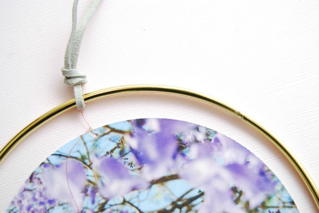 DIY:Brass Ring OrnamentWith Shape Prints - Parabo Press